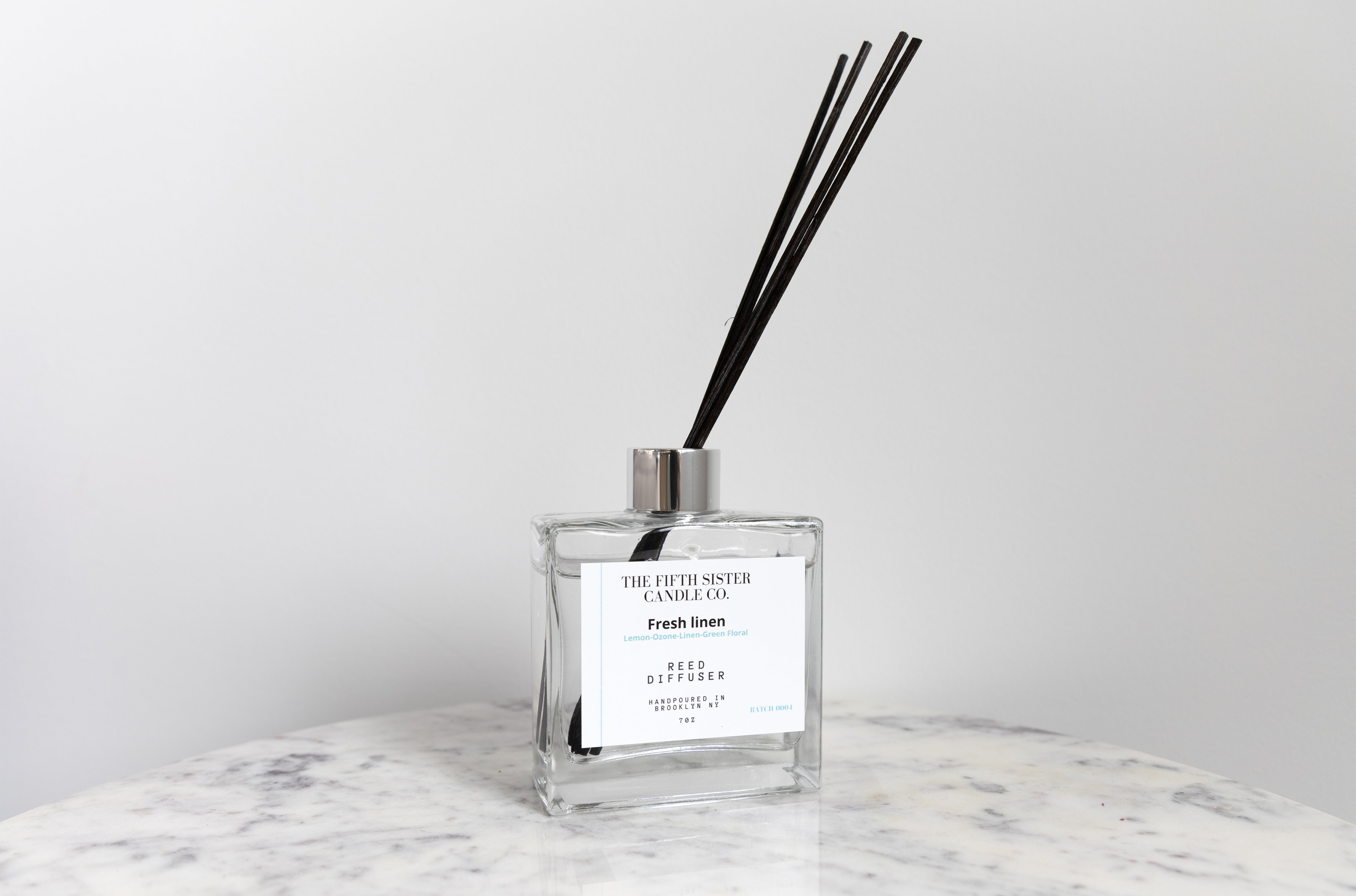 Fresh Linen Reed Diffuser – thefifthsistercandleco